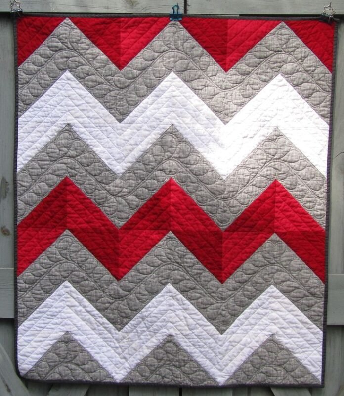 Chevron Quilt Tutorial - CRAFTSFORALL